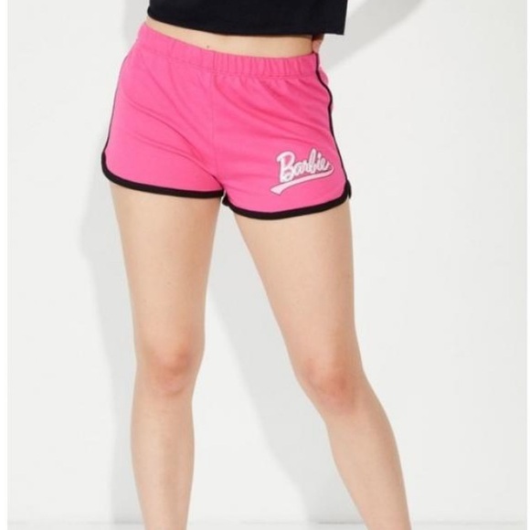 Barbie | Shorts | Barbie Womens Pink Running Shorts | Poshmark